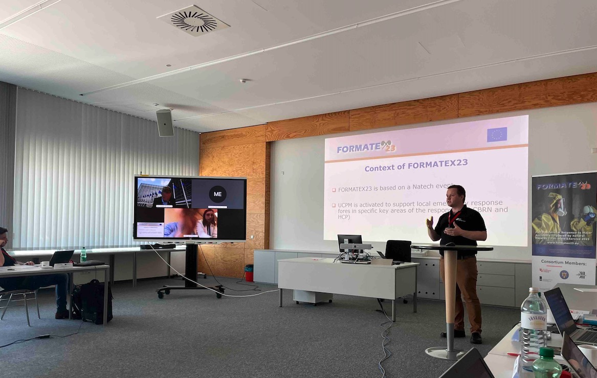 FORMATEX23: A full scale multi-national exercise for NATECH events ...