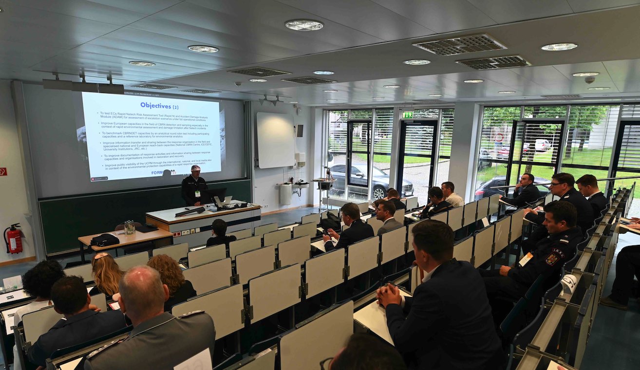FORMATEX23: A full scale multi-national exercise for NATECH events ...