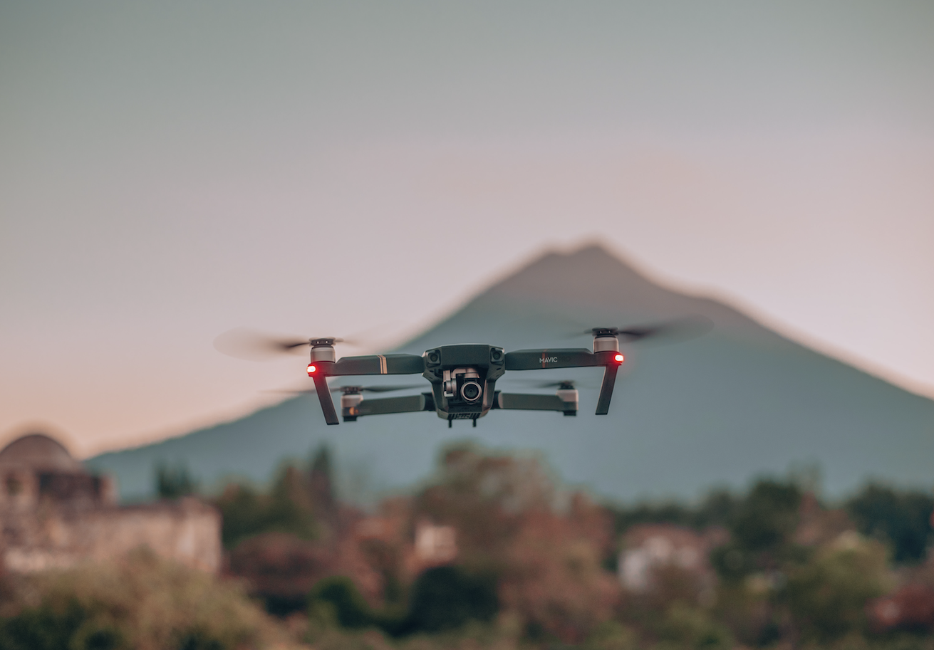 Remote detection of alpha and gamma radioactivity using unmanned aerial ...