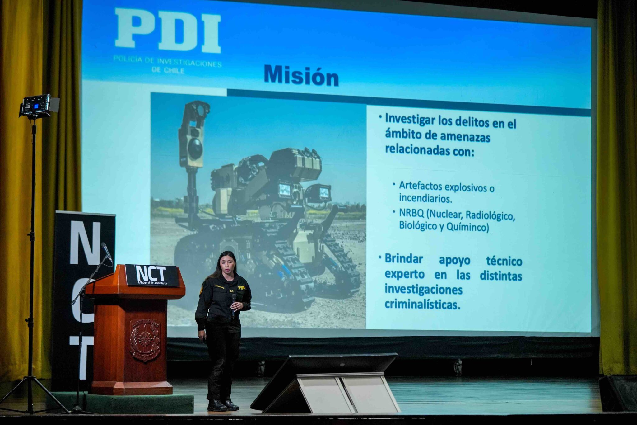 Artefactos Explosivos y Amenazas NRBQ en Chile - NCT CBNW