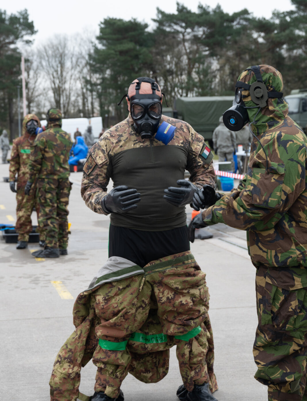 Orange Cloud 2024: International CBRN Training in the Netherlands - NCT CBNW