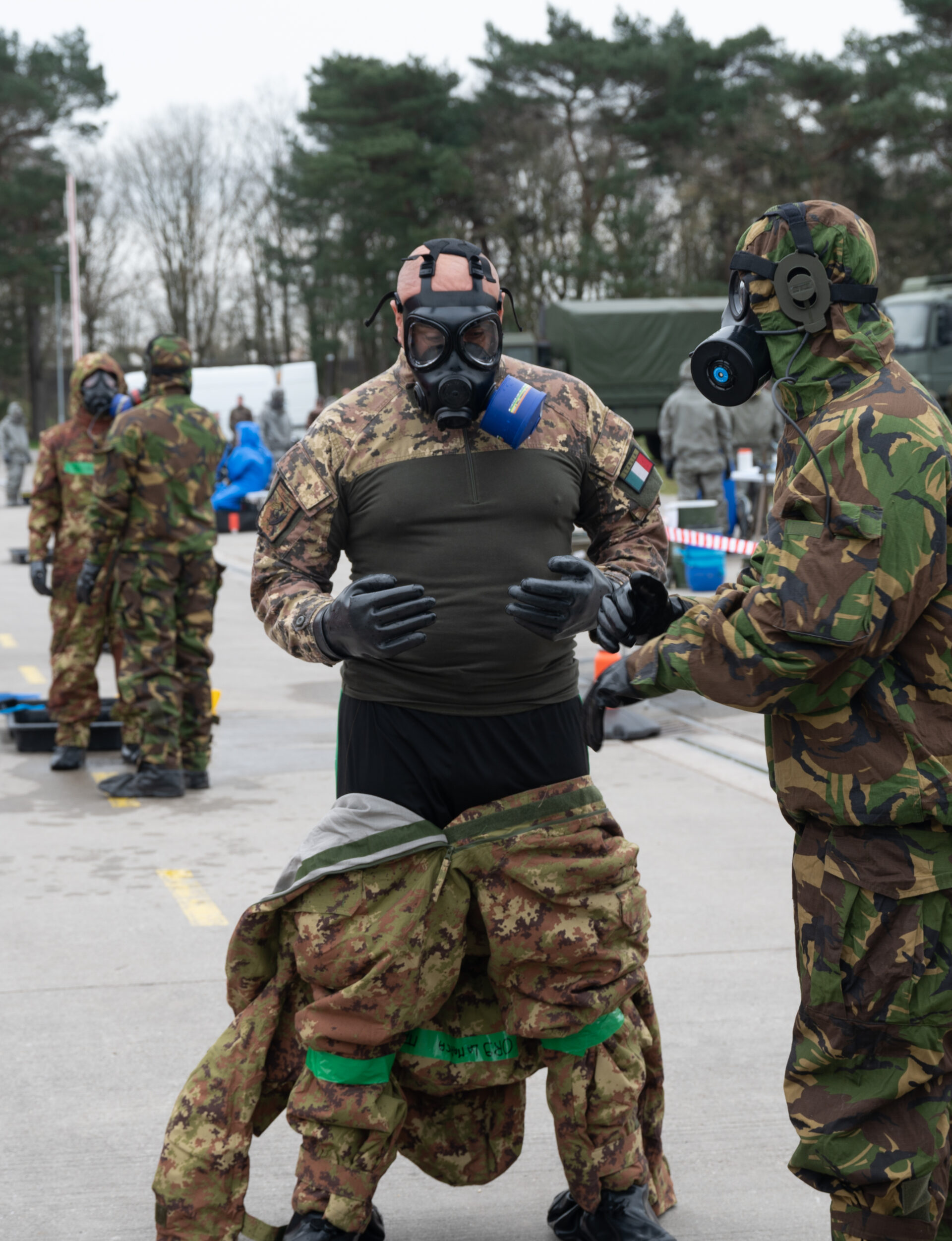 Orange Cloud 2024: International CBRN Training in the Netherlands - NCT CBNW